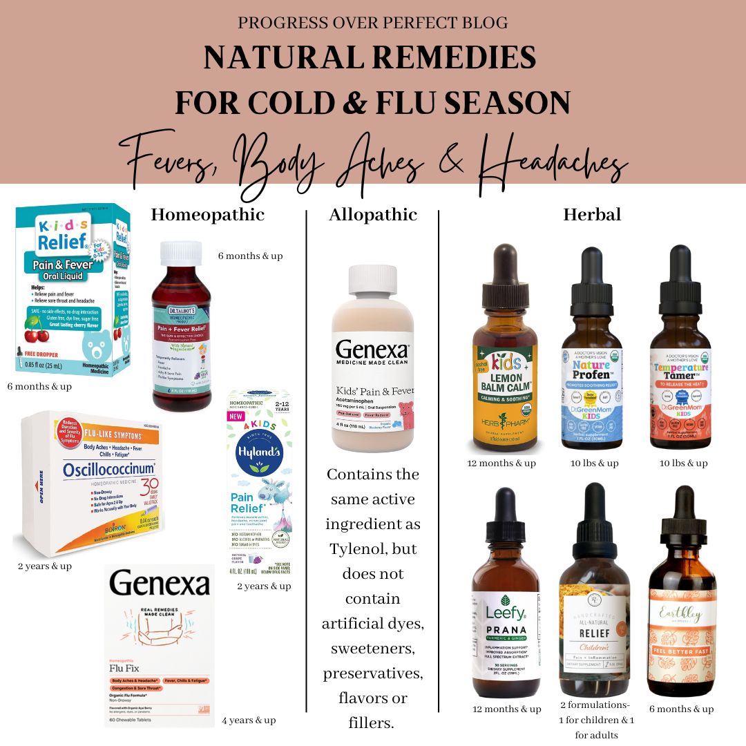The Best Natural Remedies for Cold and Flu Season - Progress over Perfect